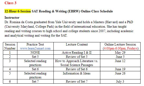 Schedule - Learn2Smart